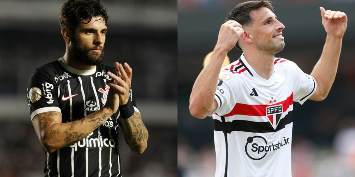 Corinthians x São Paulo: veja os números de Yuri Alberto e Calleri ...