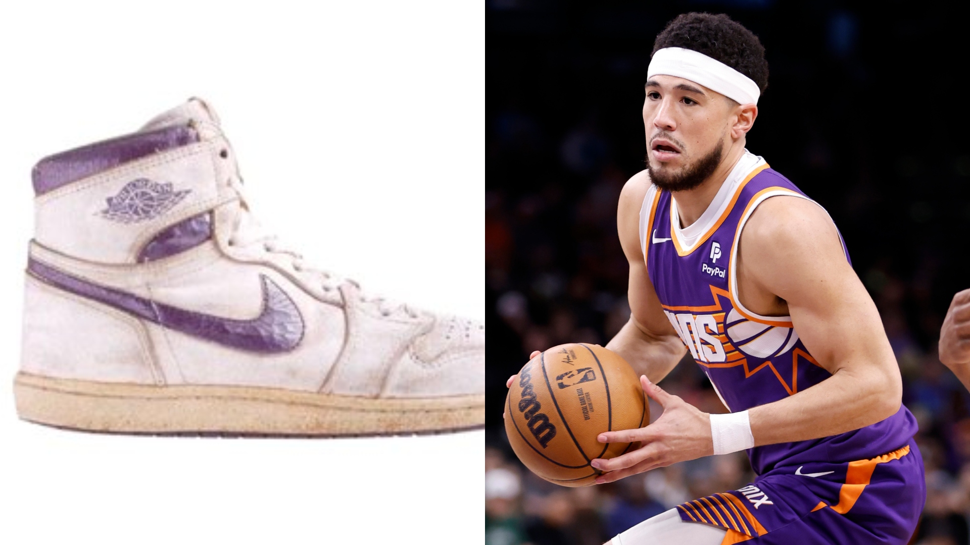 Devin Booker usa Nike Book 1 inspirado nos Air Jordans originais; veja ...