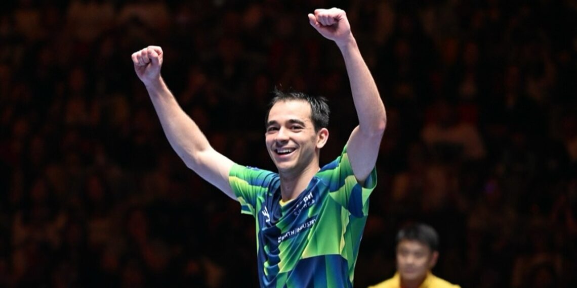 3 dicas de Hugo Calderano para dominar o tênis de mesa - Sportbuzz