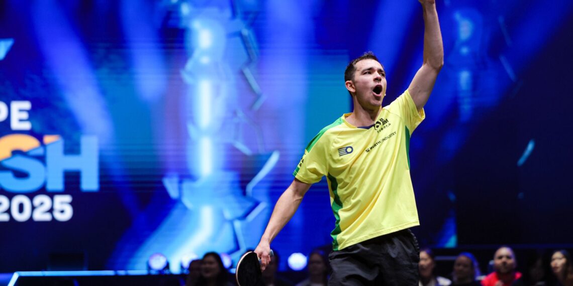 Hugo Calderano vence alemão e se classifica no WTT Champions - Sportbuzz